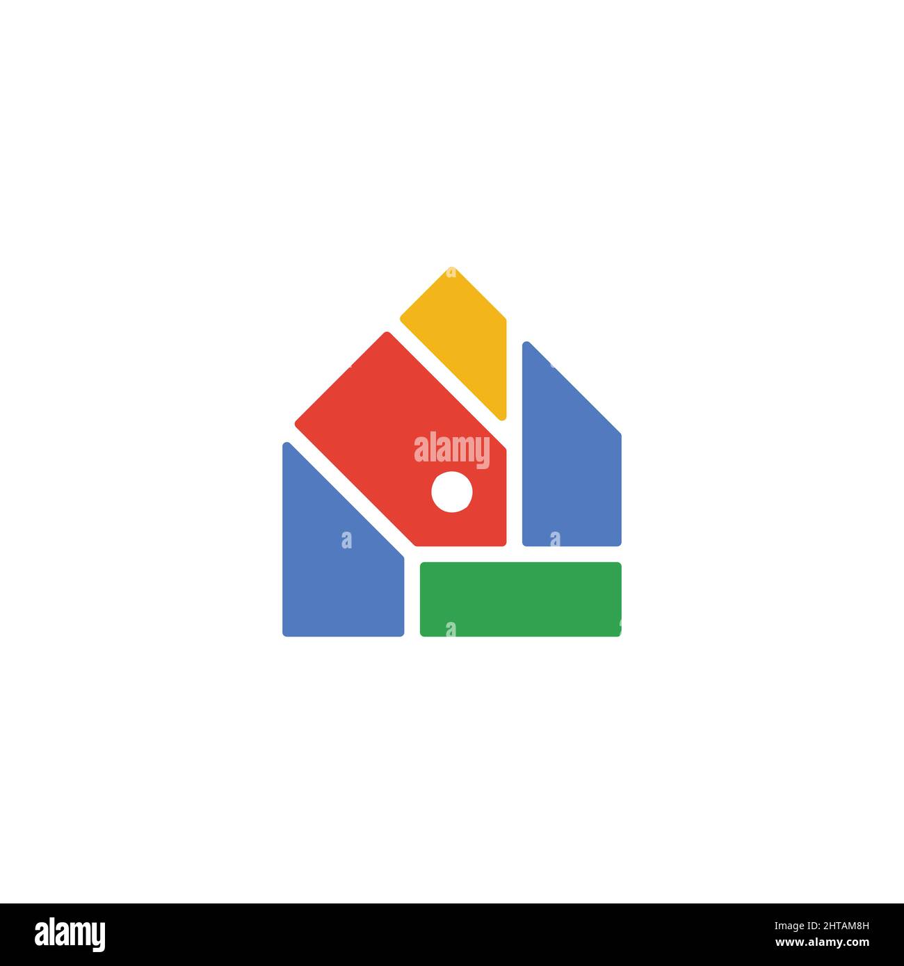 Haus logo vorlage Stock-Vektorgrafiken kaufen - Alamy