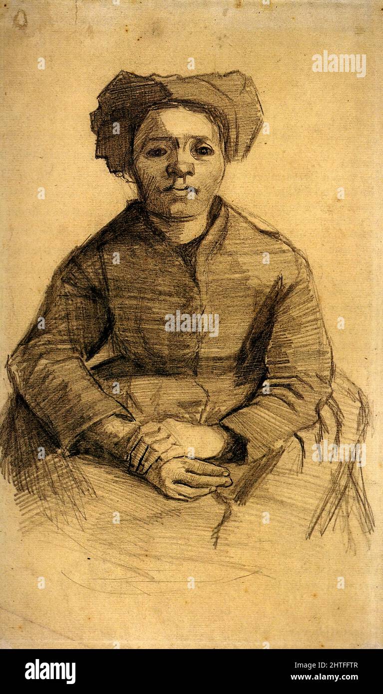 Sitzende frau 1885 vincent van gogh -Fotos und -Bildmaterial in hoher ...