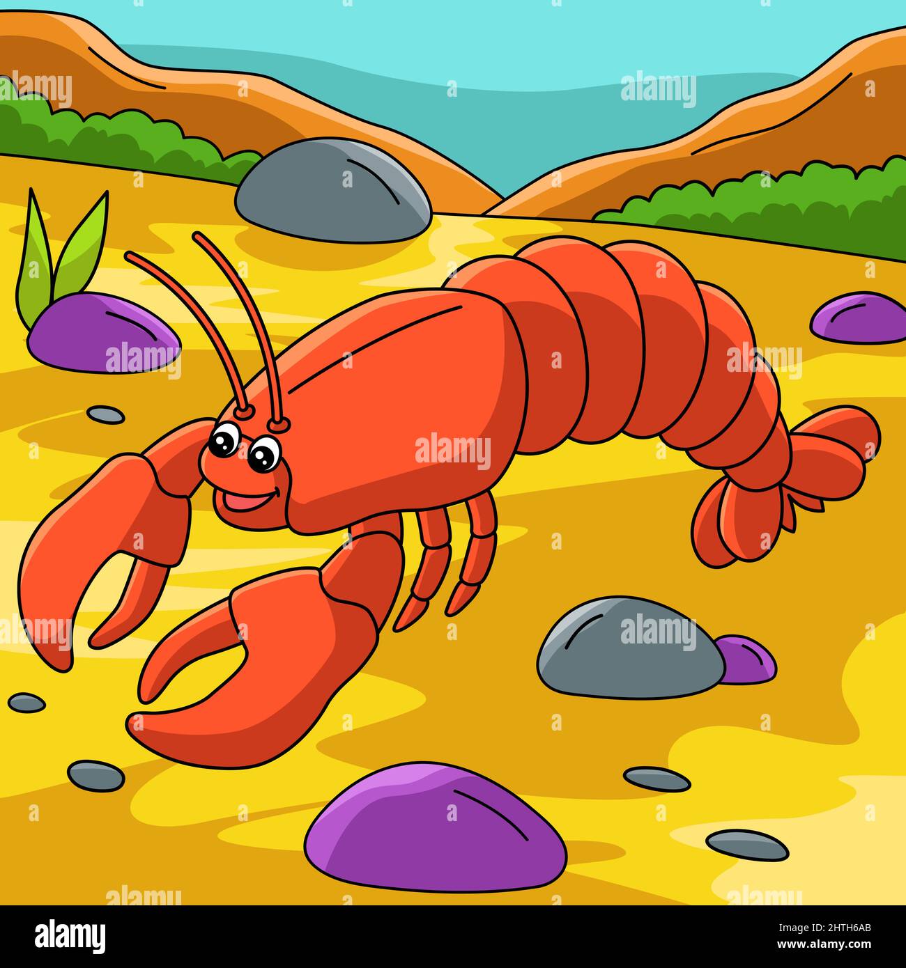 Cartoon hummer -Fotos und -Bildmaterial in hoher Auflösung – Alamy