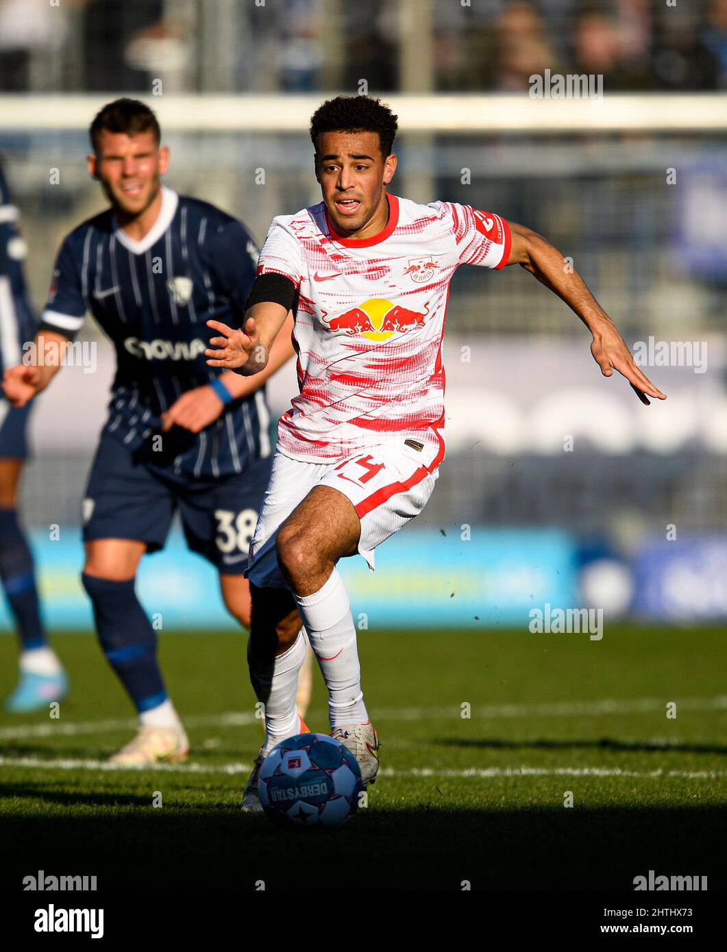 Tyler ADAMS (L) Action, Fußball 1. Bundesliga, 24. Spieltag, VfL Bochum ...