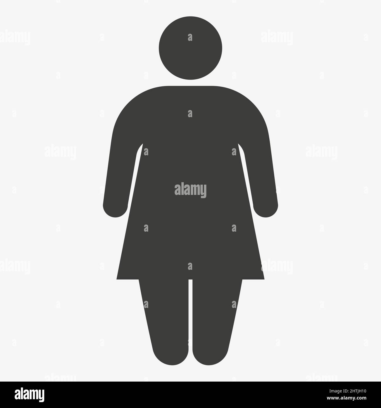 Fette frauen bauch Stock-Vektorgrafiken kaufen - Alamy