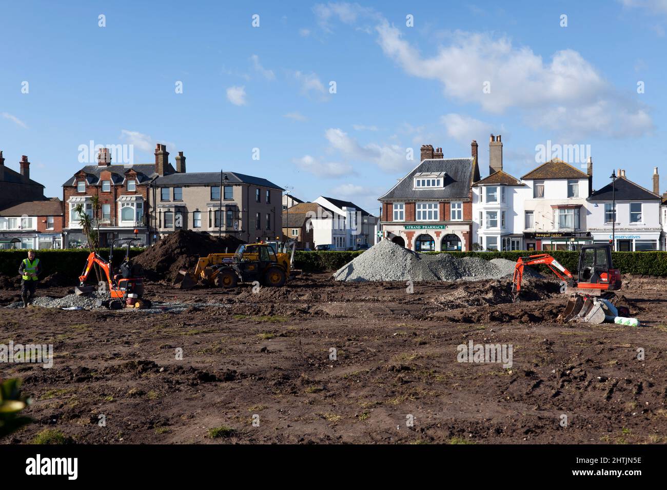 Am Walmer Seafront beginnt der Bau eines ganz thematisch gestalteten ...