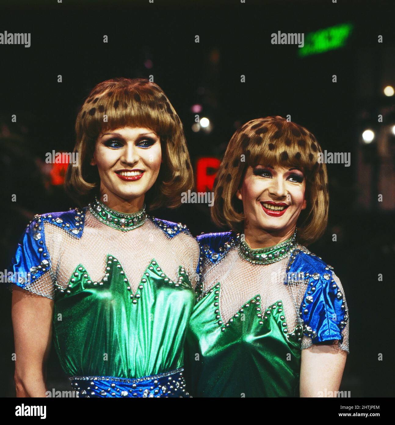 Mary und Gordy, deutsches Travestie-Duo, bestehend aus Georg Preuße ...