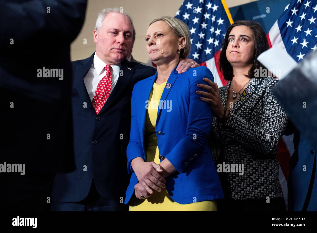 USA - 1. MÄRZ: Rep. Victoria Spartz, R-Ind., Mitte, House Minority Whip ...