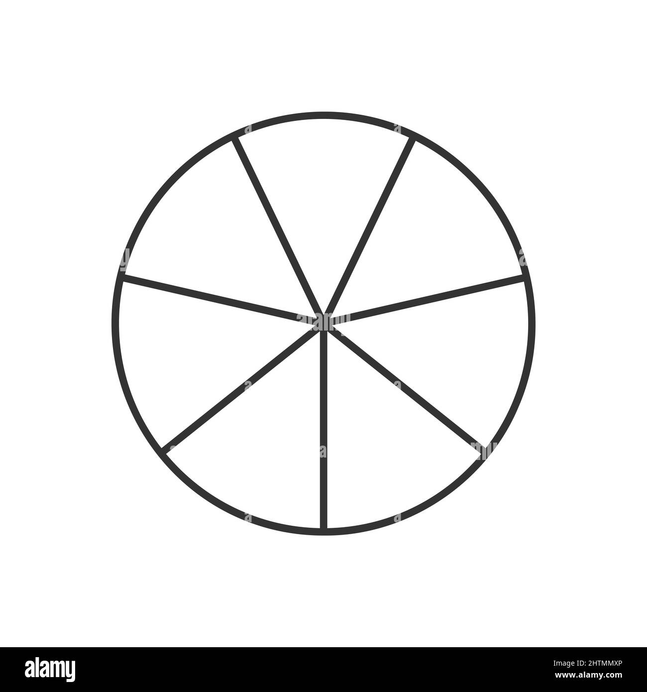 Kreisdiagramm 7 Ausgeschnittene Stockfotos und -bilder - Alamy