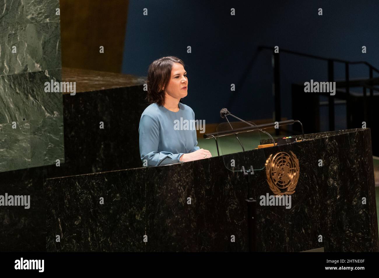 Baerbock vereinte nationen -Fotos und -Bildmaterial in hoher Auflösung – Alamy
