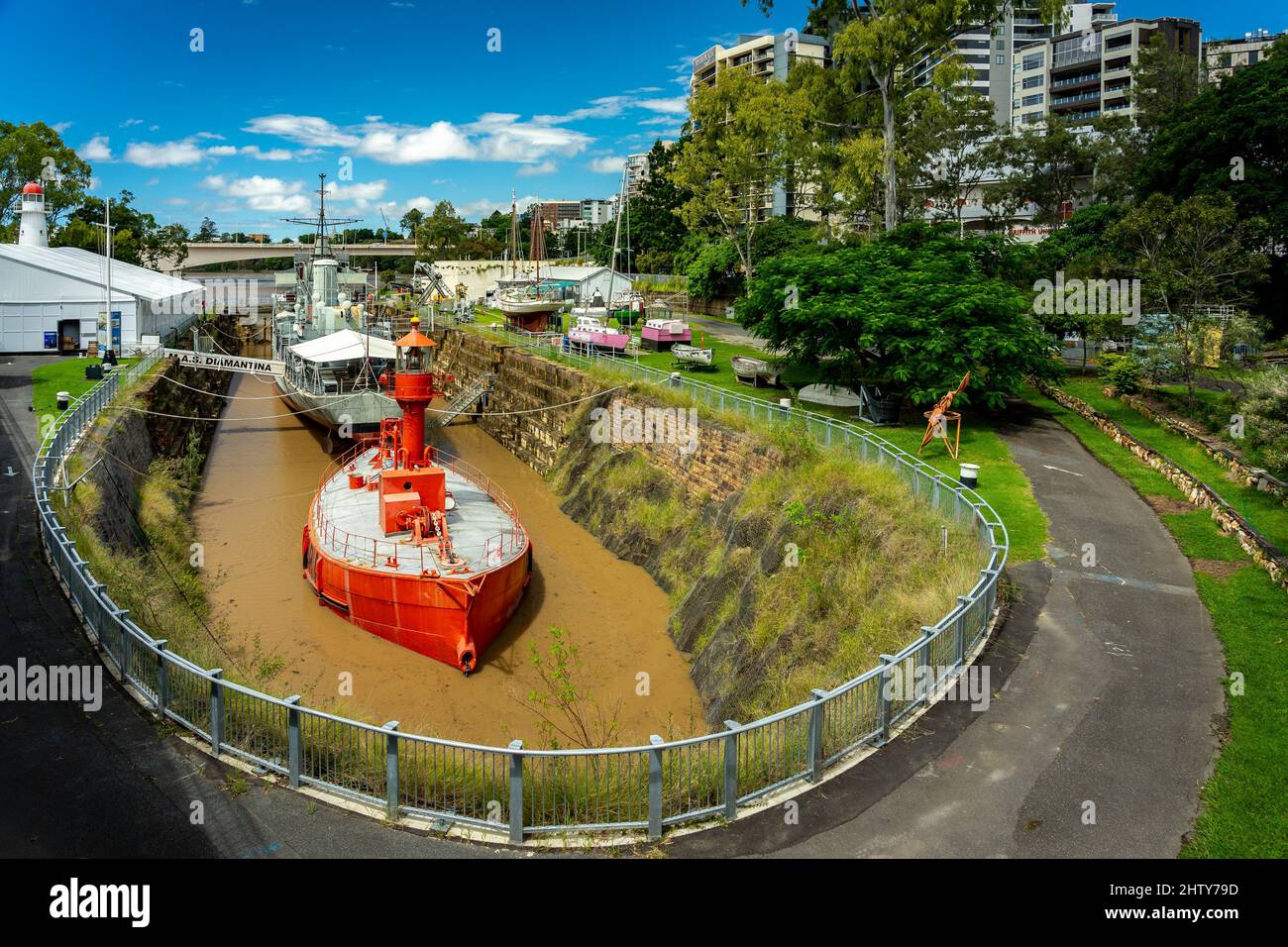 Brisbane, Australien - 1. März 2022: Queensland Maritime Museum ...
