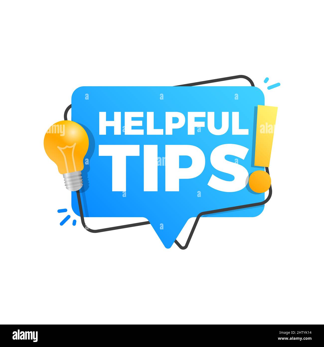 Tips label Stock-Vektorgrafiken kaufen - Alamy