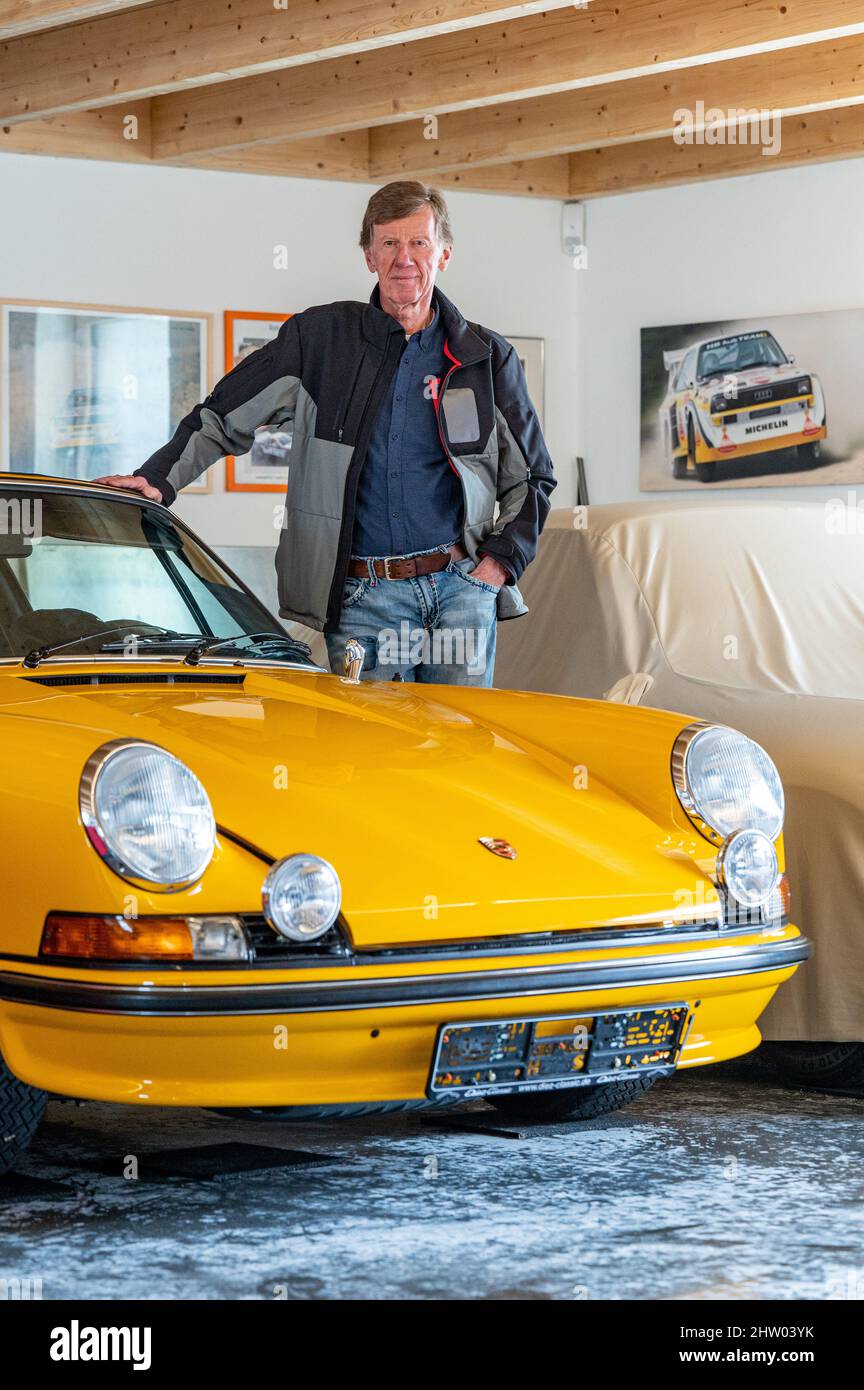 St. Englmar, Deutschland. 24.. Februar 2022. Zweifacher Rallye ...