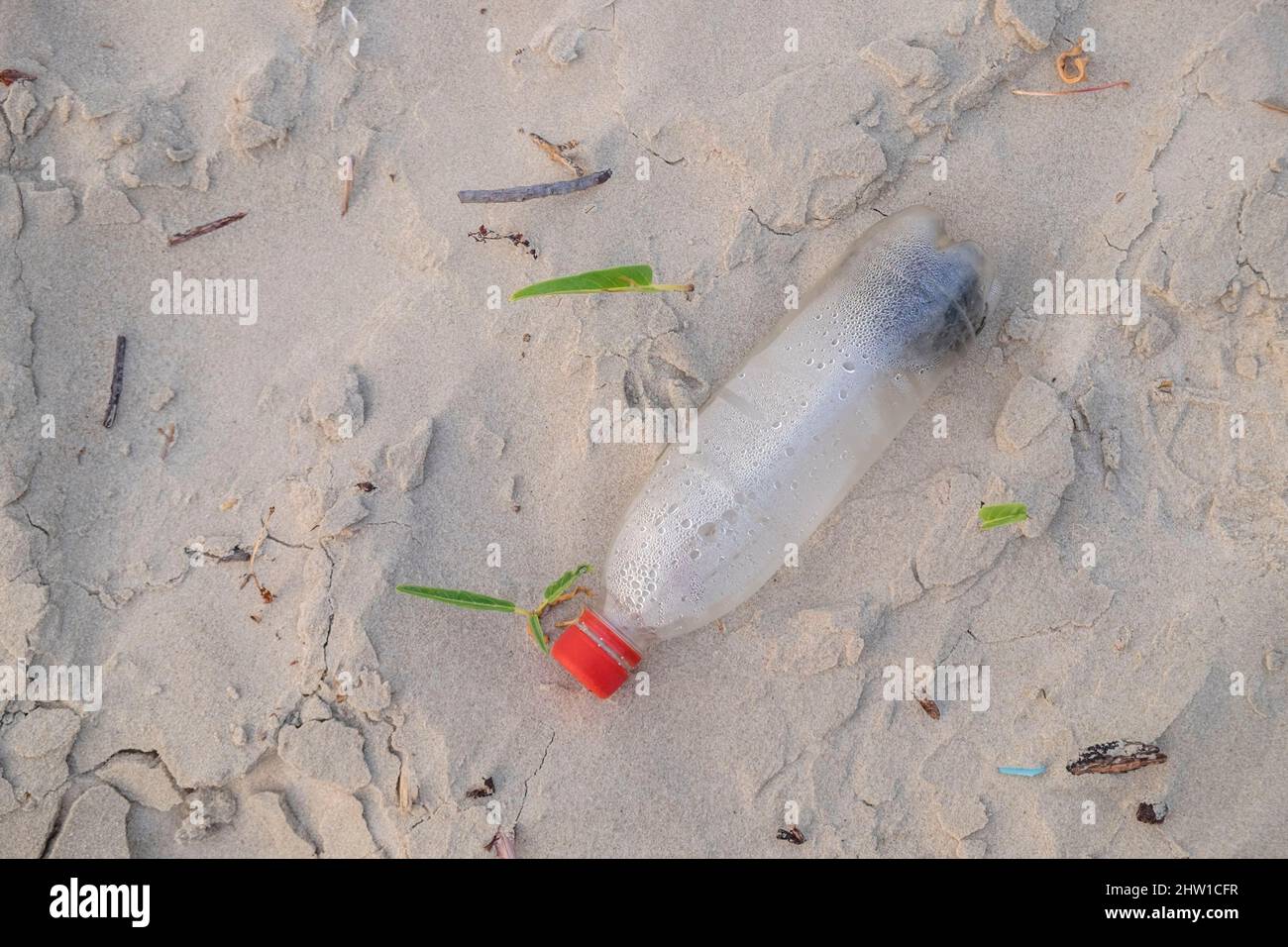 Guinee Bissau, Verschmutzung der Strände des Archipels der Bijagos ...