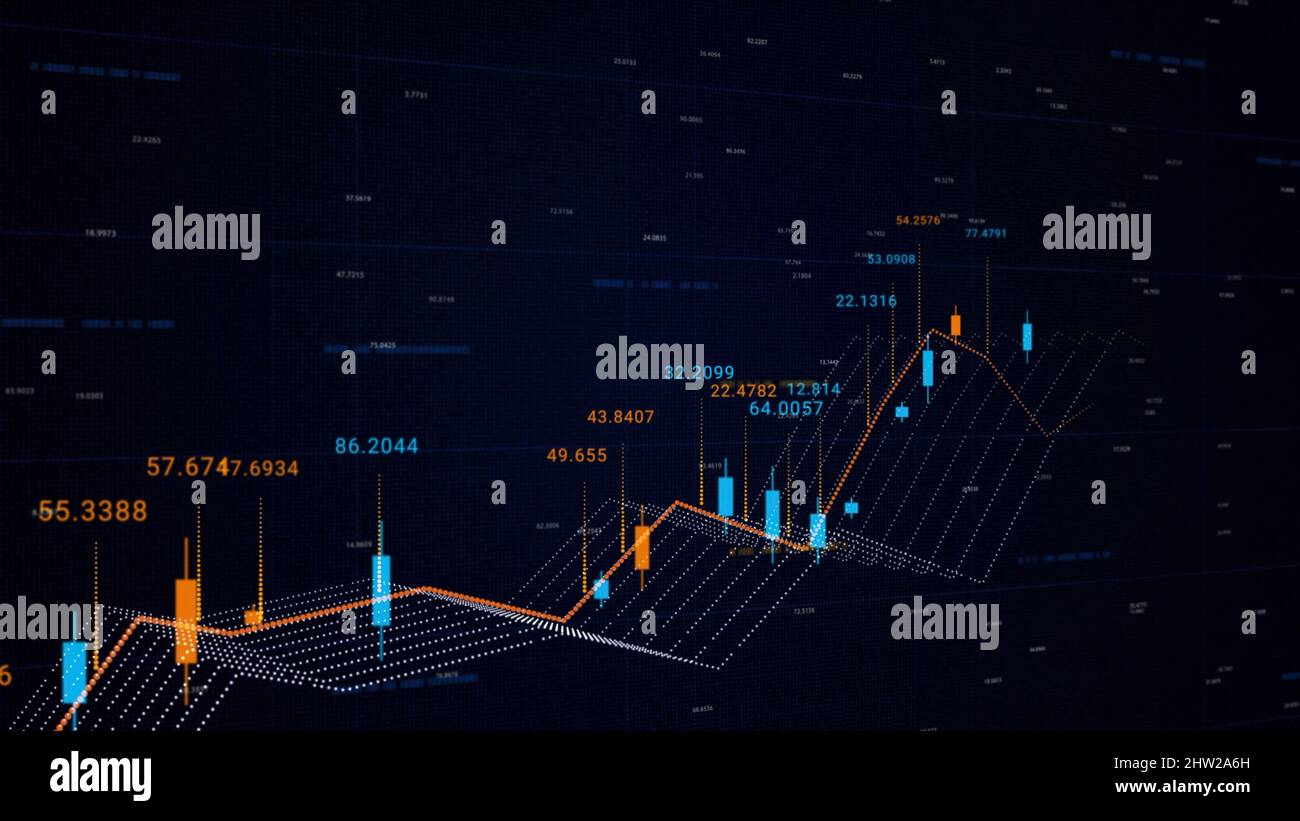 Geometrische Cybergraph-Visualisierung der Netzwerk-Geschäftssituation ...