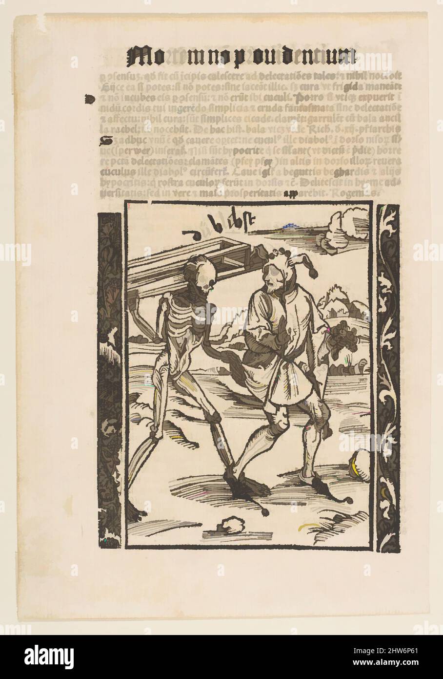 Kunst inspiriert von Illustration von Sebastian Brandt: Navis ...