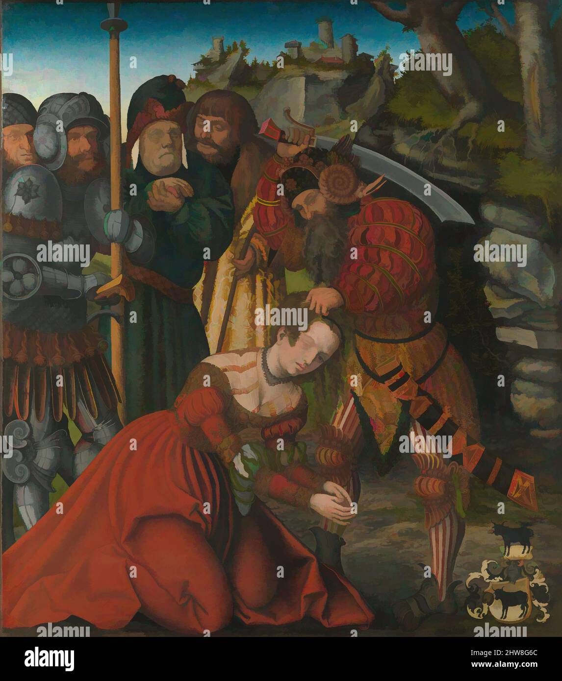 Die Heilige Barbara Kniet Stockfotos und -bilder Kaufen - Alamy