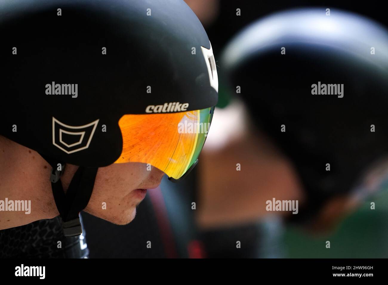 Thomas Alcock am zweiten Tag der HSBC UK National Track Championships ...