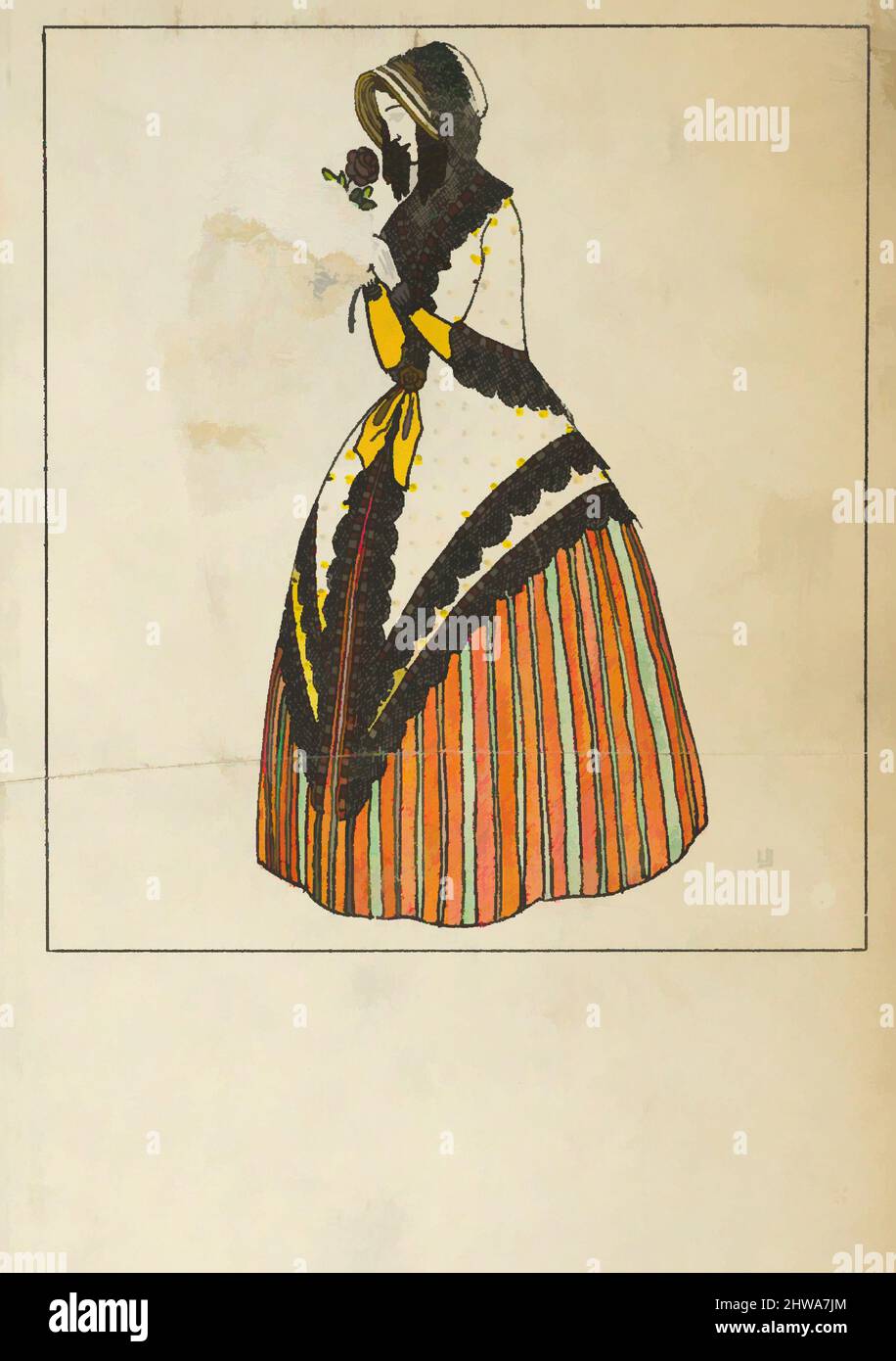 Kunst inspiriert von Zeichnungen und Druckgrafiken, Print, Biedermeier ...