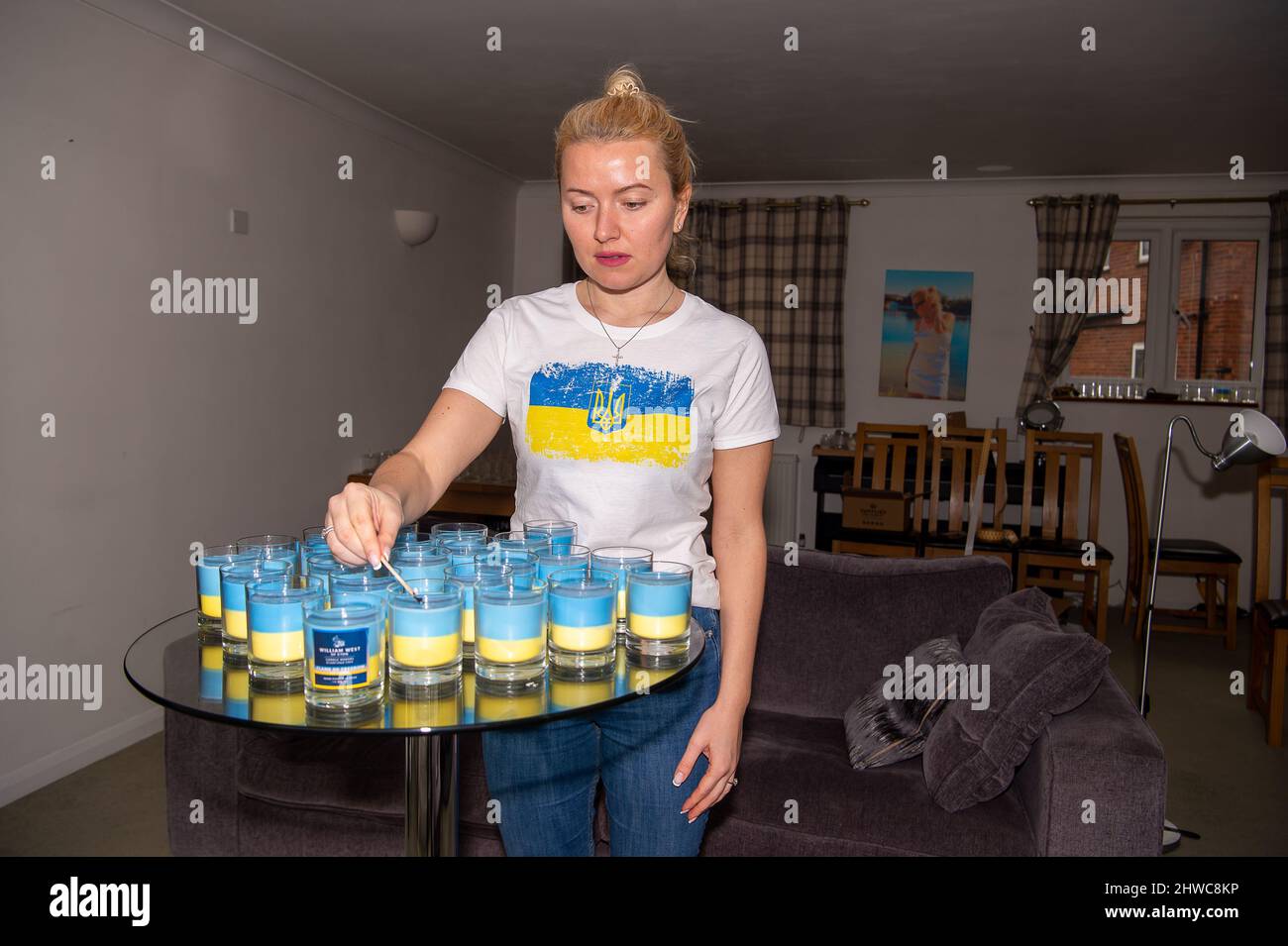 Windsor, Großbritannien. 5.. März 2022. Die 35-jährige, ukrainische ...