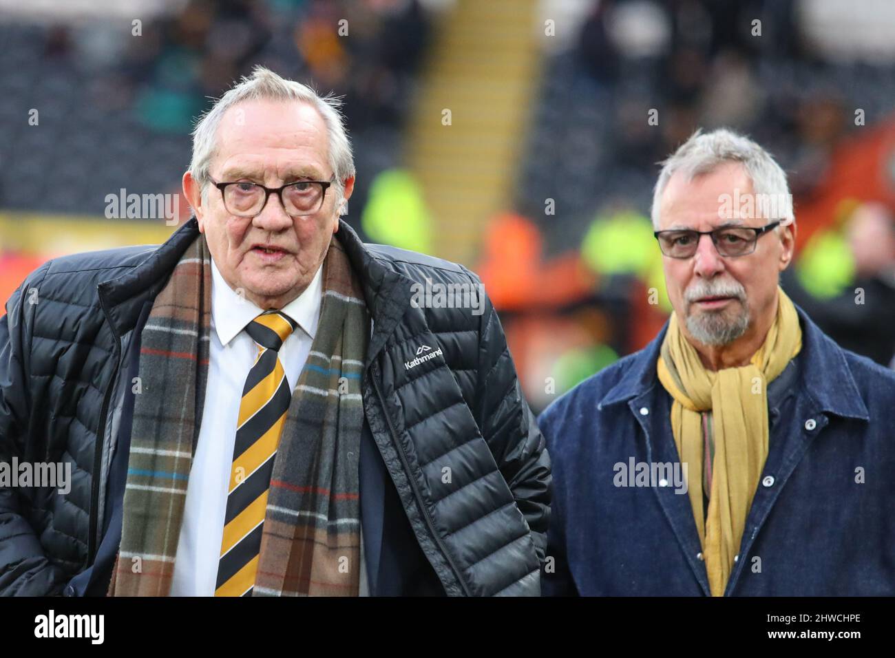 Die Legende von Hull City, Ken Wagstaff, und der Schauspieler Barry ...