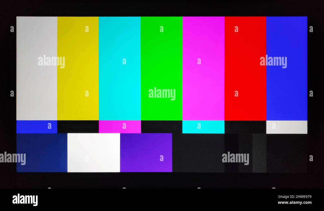Fernseh testbild -Fotos und -Bildmaterial in hoher Auflösung – Alamy