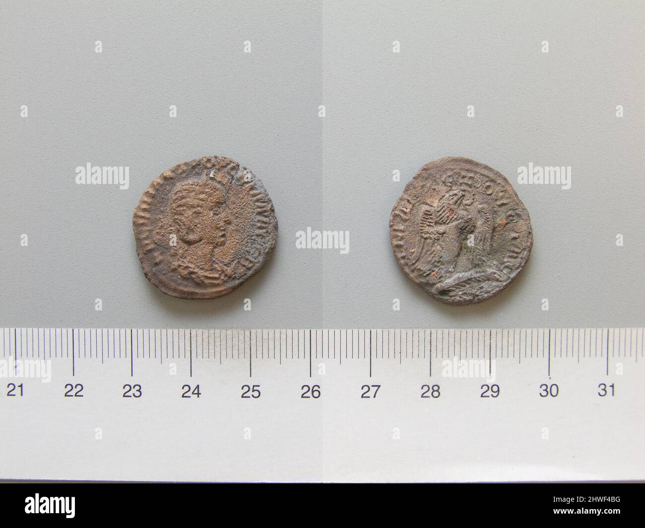 Tetradrachme von Herennia Etruscilla, Ehefrau von Trajan Decius, Kaiser ...