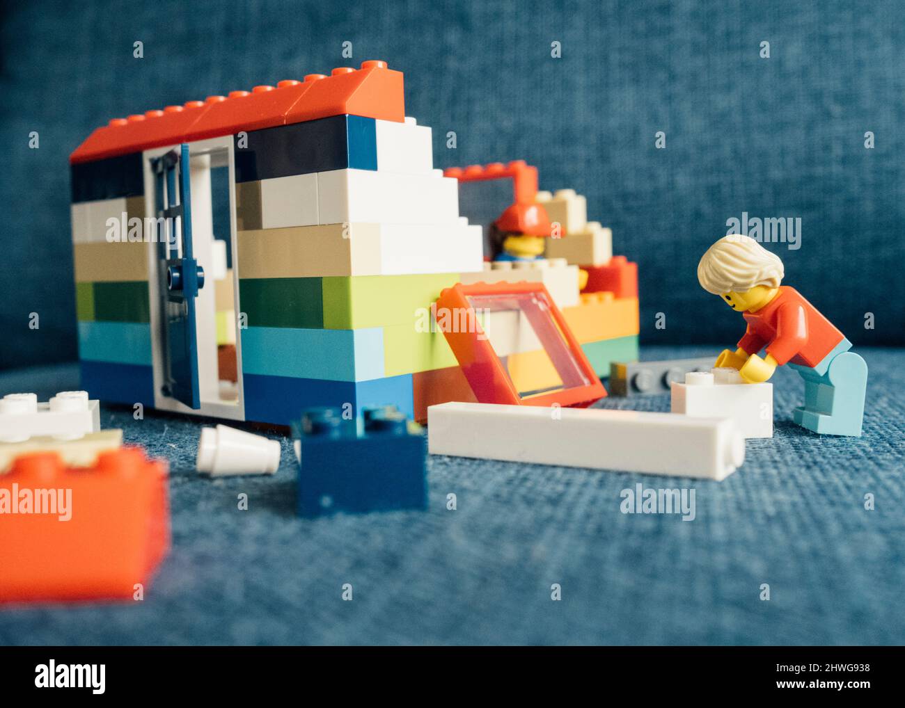 Construir lego -Fotos und -Bildmaterial in hoher Auflösung – Alamy