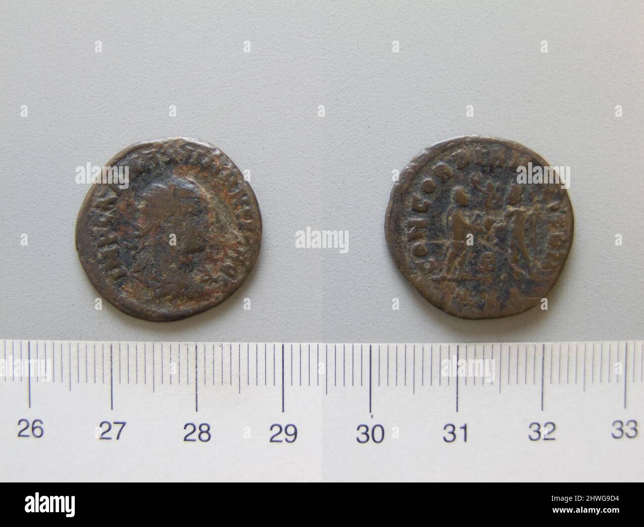 Antoninianus von Maximian aus Cyzicus. Herrscher: Maximian, Kaiser von ...