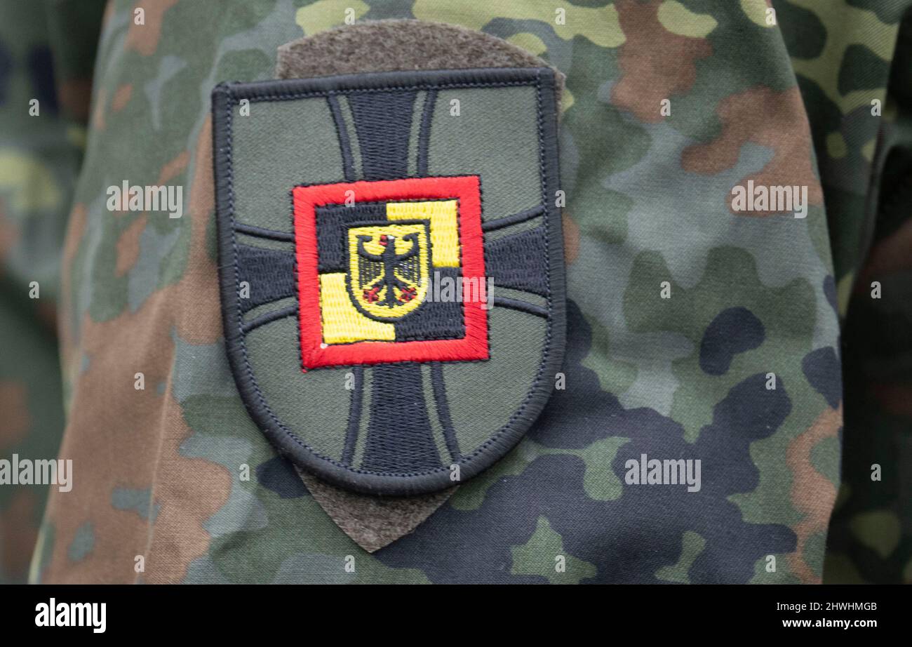 Schwielowsee, Deutschland. 04. März 2022. Das Wappen des ...