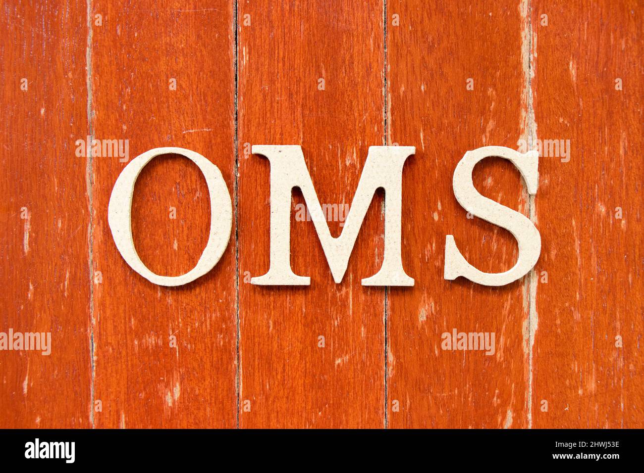 Alfabeto oms -Fotos und -Bildmaterial in hoher Auflösung – Alamy