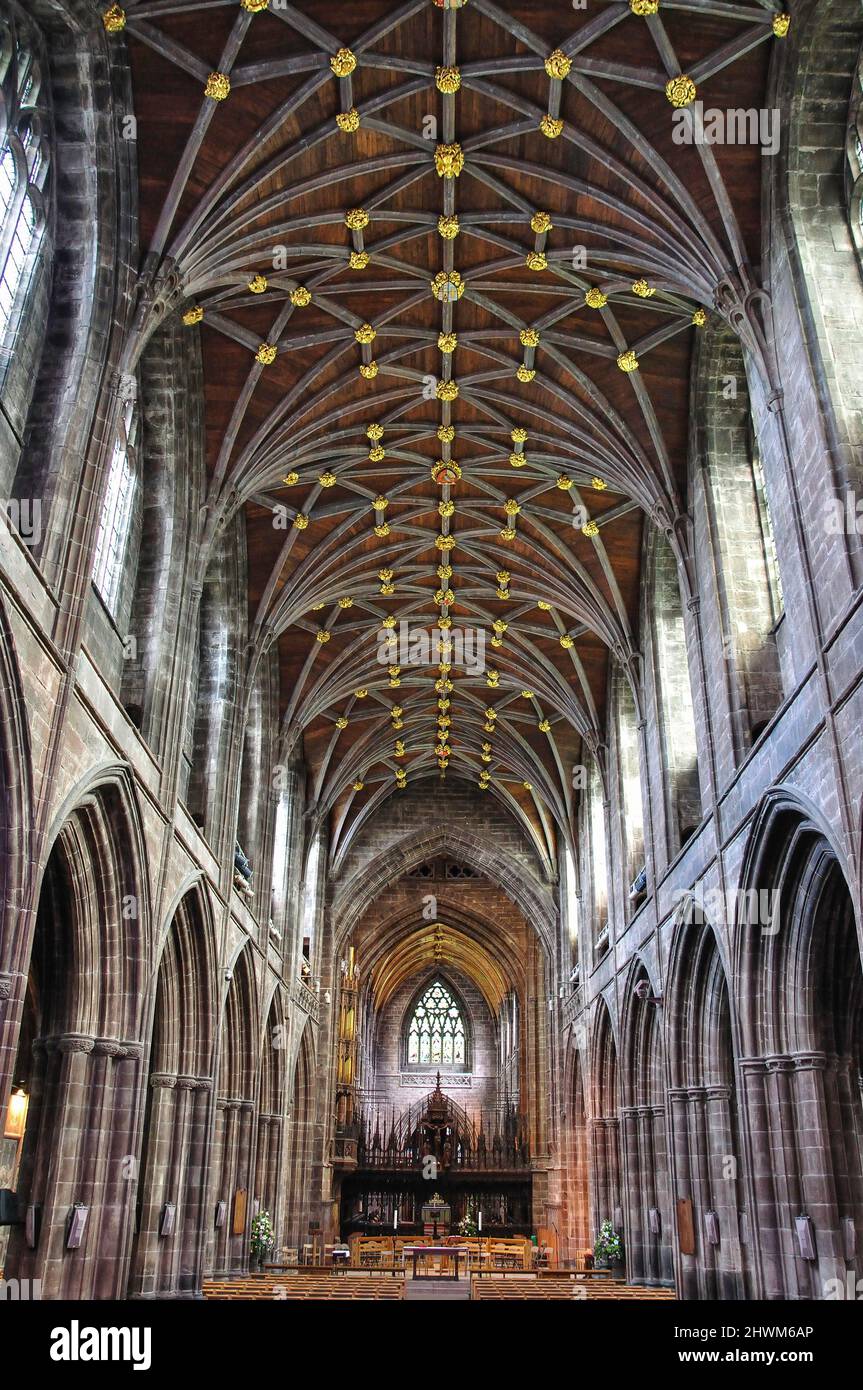 Chester uk chester cathedral interior -Fotos und -Bildmaterial in hoher Auflösung – Alamy