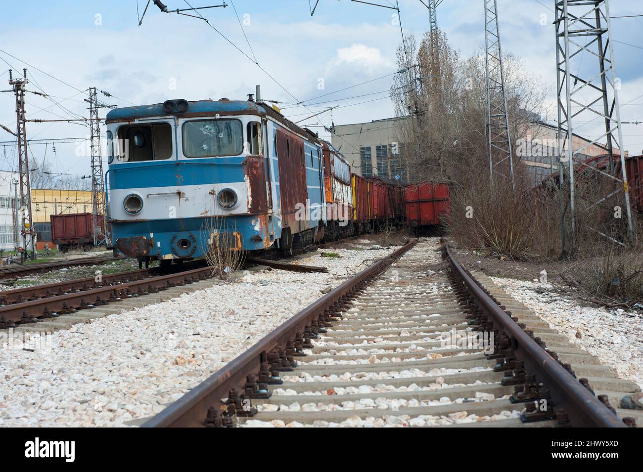 Zug rangierbahnhof -Fotos und -Bildmaterial in hoher Auflösung – Alamy