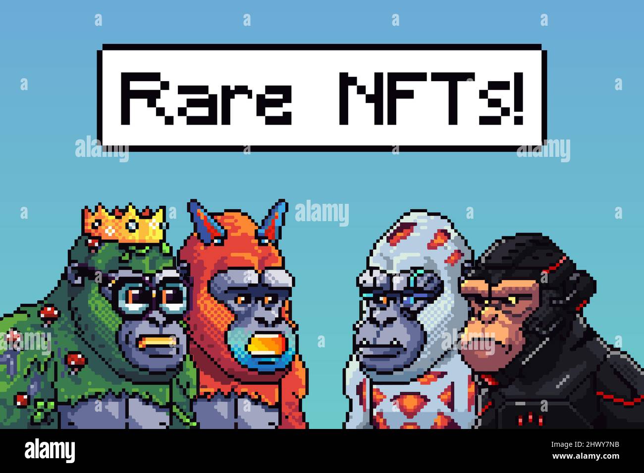Nft Affen Stockfotos und -bilder Kaufen - Alamy