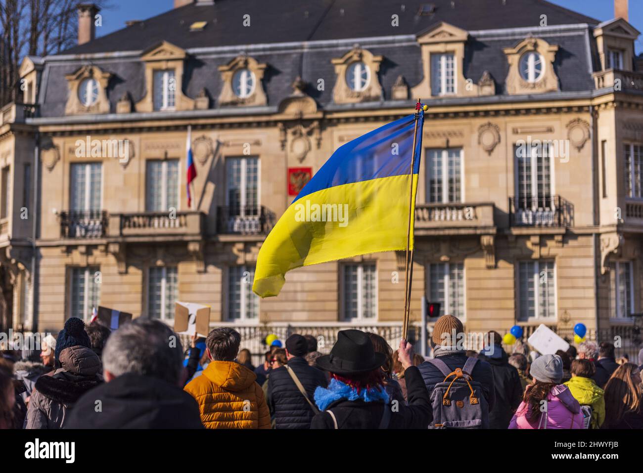 FRANKREICH, Elsass, Bas-Rhin (67) Straßburg, Demonstration gegen die ...