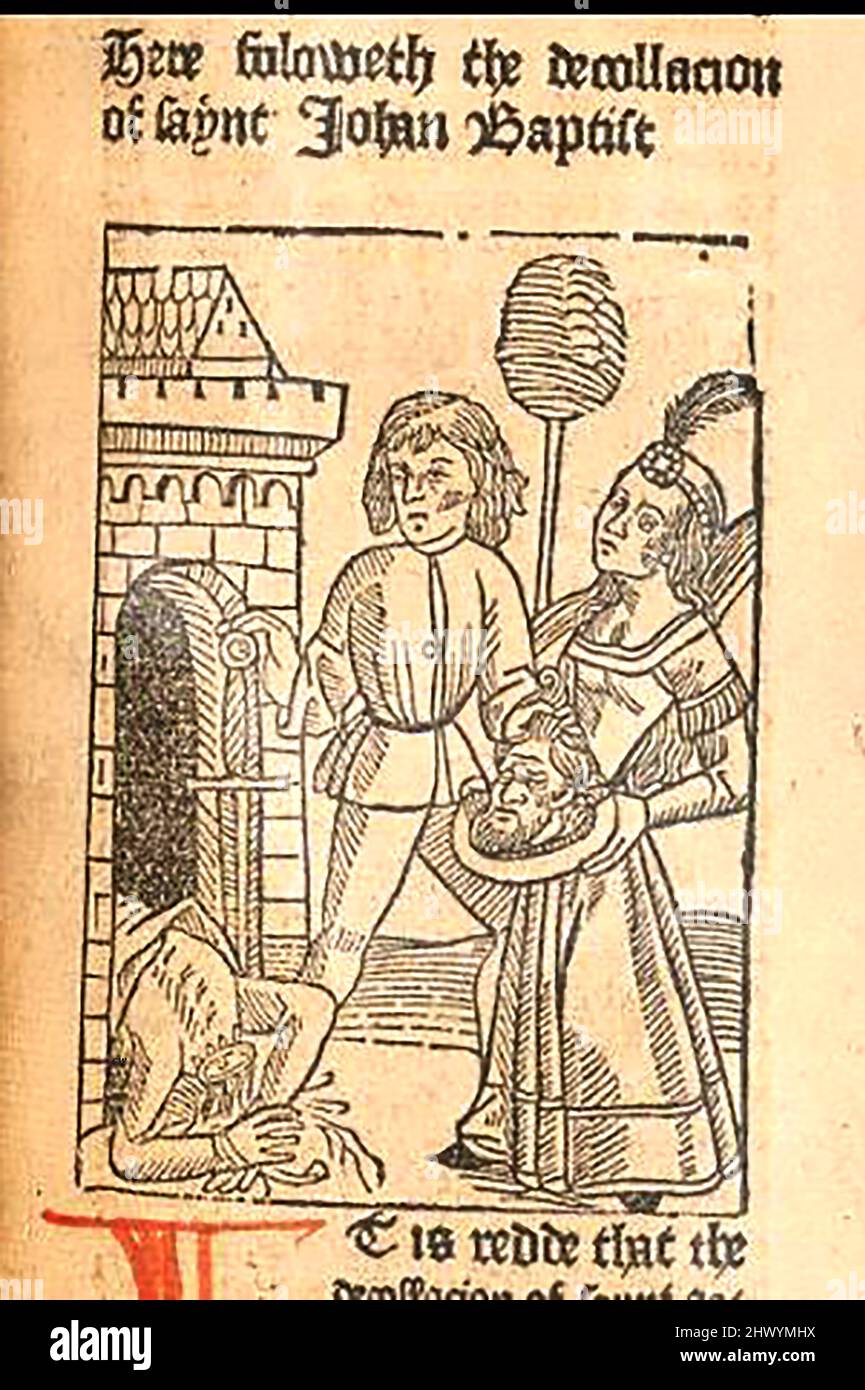 Herodes und salome Stockfotos und -bilder Kaufen - Alamy