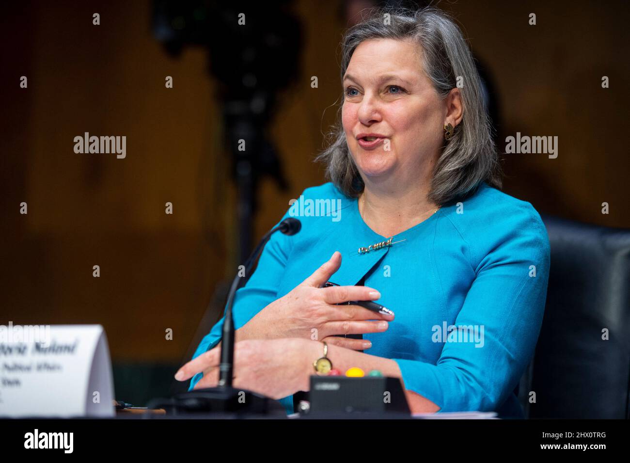 Washington, Vereinigte Staaten. 08. März 2022. Victoria Nuland ...
