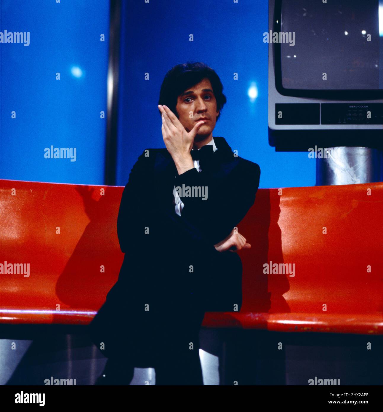 Disco ZDF Musiksendung, Moderation Ilja Richter, 1977. Disco, ZDF ...