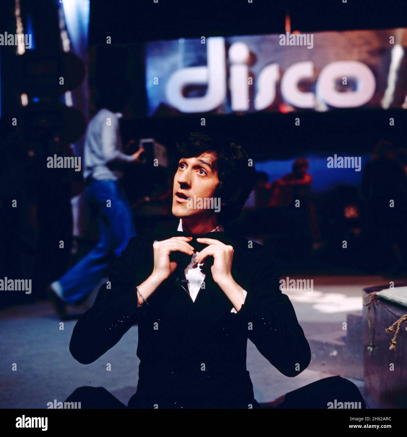 Disco ZDF Musiksendung, Moderation Ilja Richter, 1977. Disco, ZDF ...