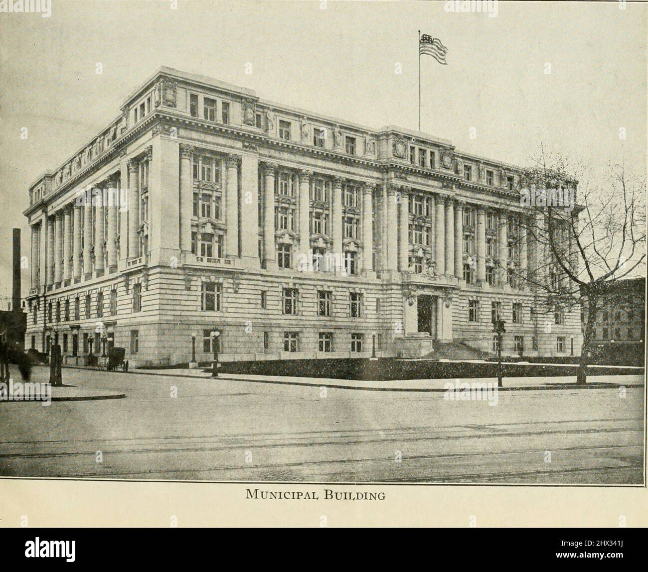 Municipal Building, Washington DC aus dem Buch "The Washington Monument ...