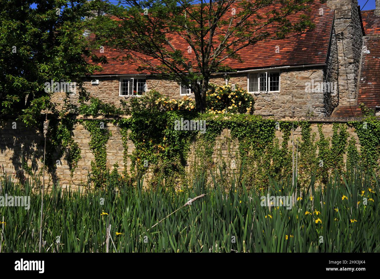 Das Pond Farmhouse des frühen 18.. Jahrhunderts in Appleton ...
