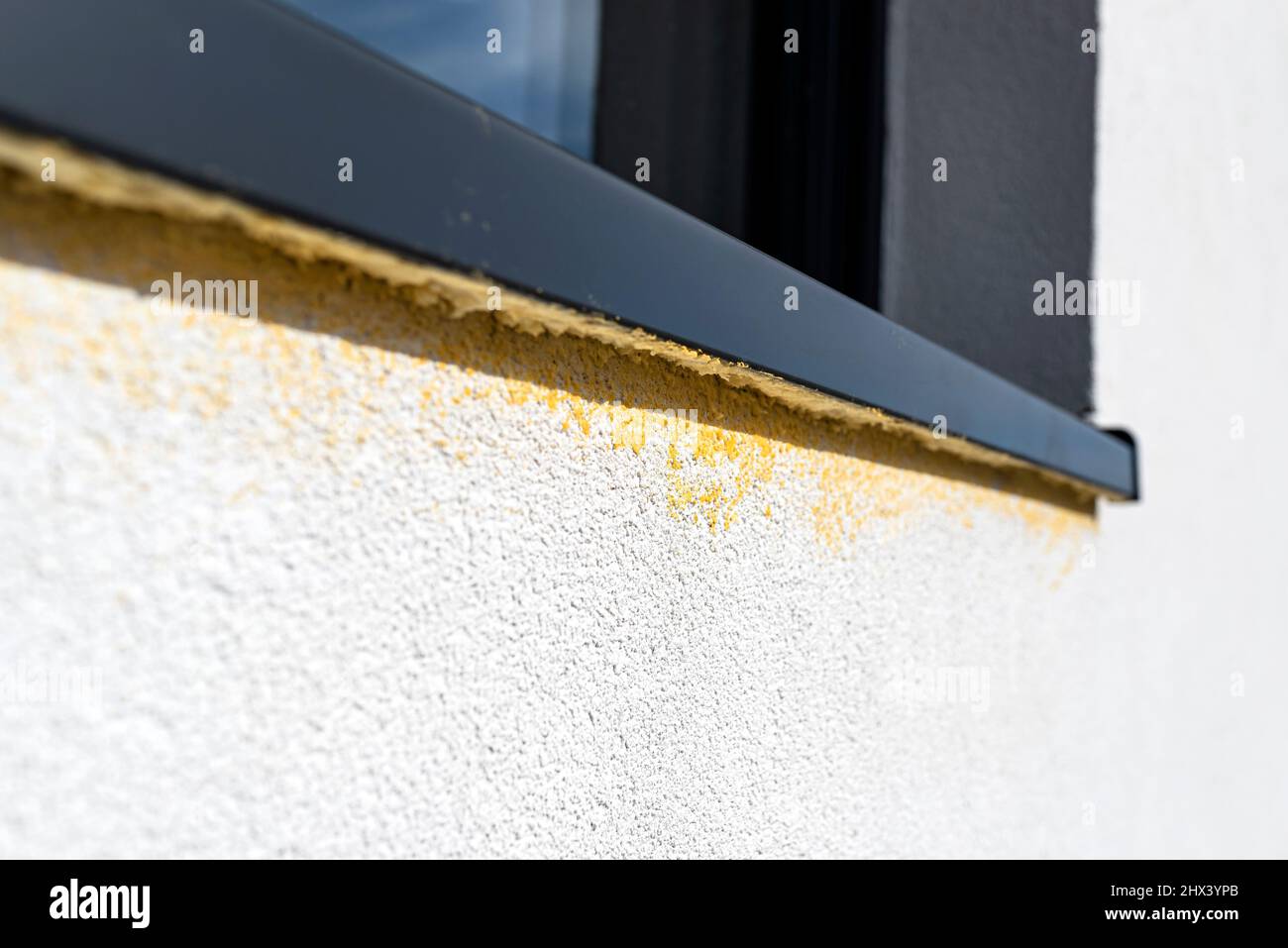 Fensterrahmen Durch Hitze Verfarbt