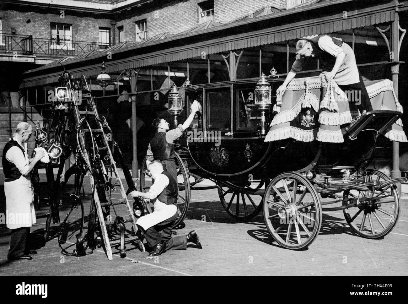 Bereit für die königliche Hochzeit - der Glass State Coach wurde ...