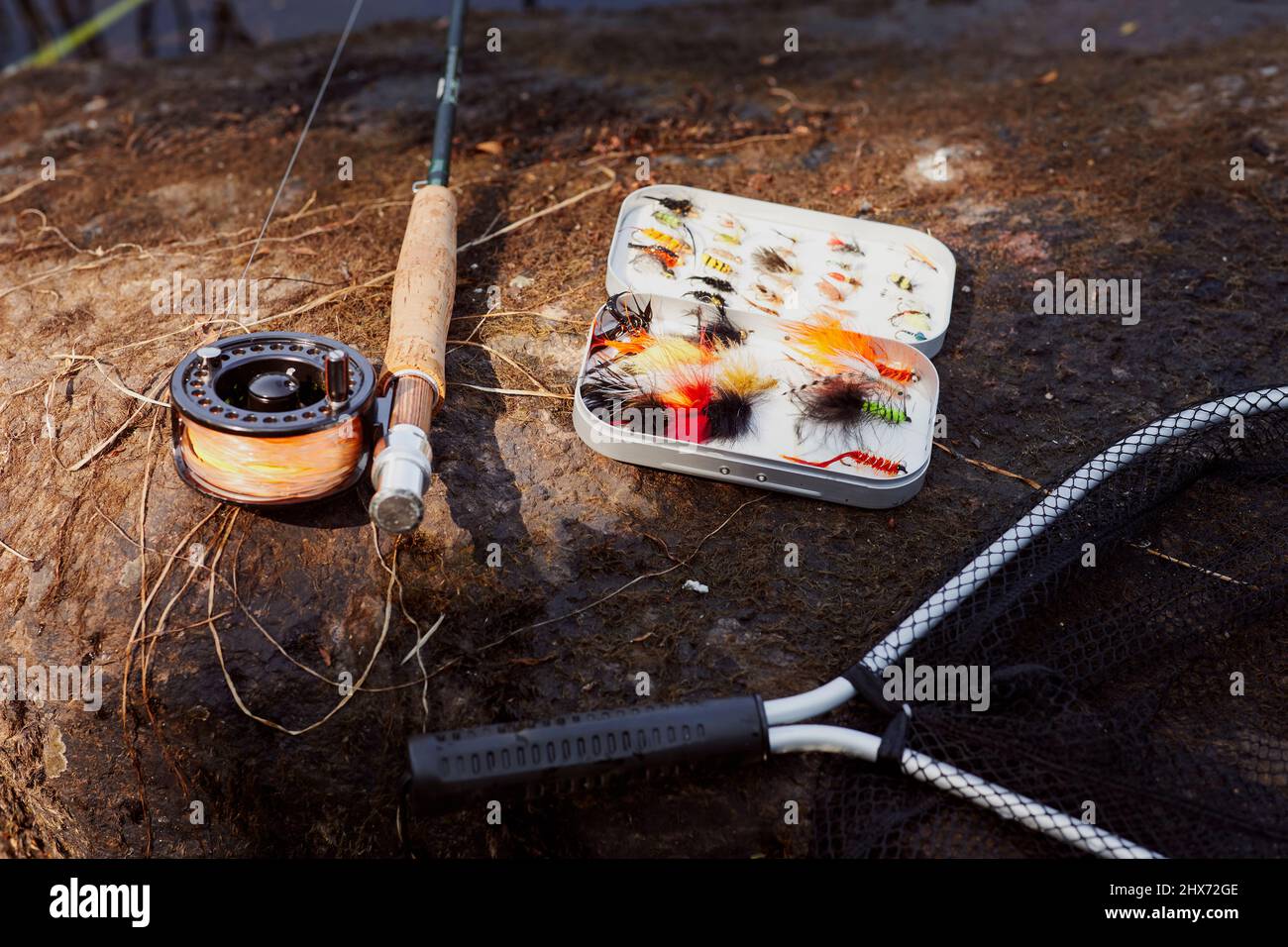 Fliegenfischer rute -Fotos und -Bildmaterial in hoher Auflösung – Alamy