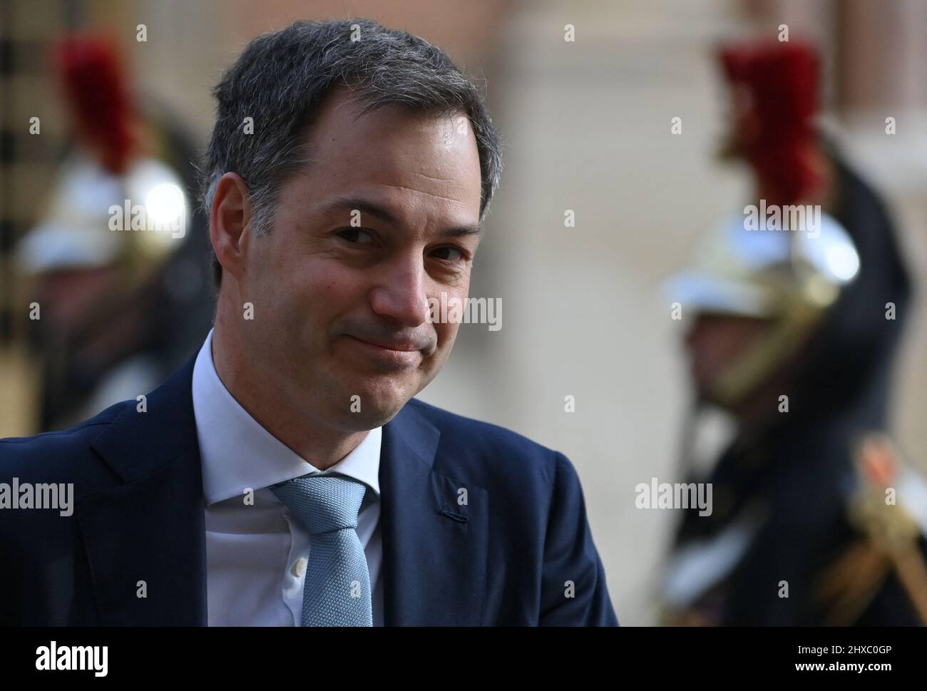 Versailles, Frankreich. 11. März 2022. Der belgische Premierminister ...