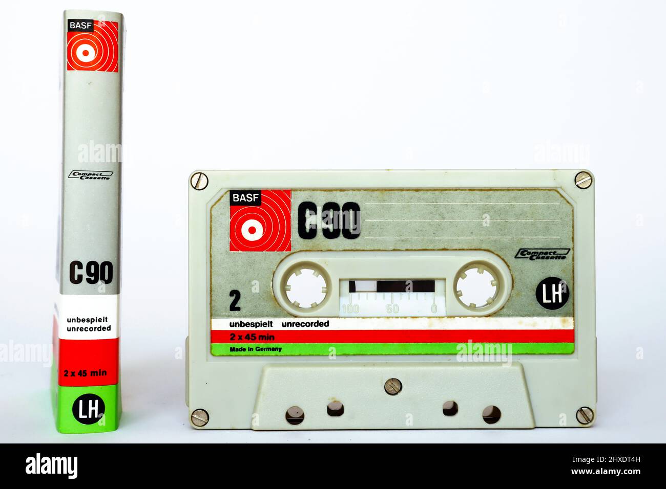 Vintage Cassette Tape BASF 1971 Compact-Cassette LH C90 – BASF, Made in ...
