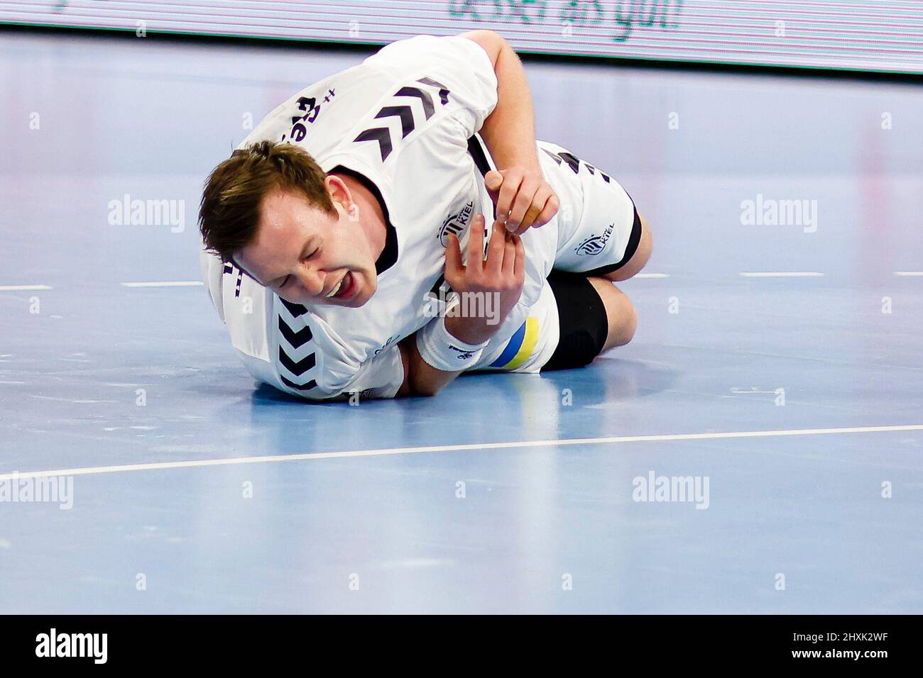 13. März 2022, Schleswig-Holstein, Kiel: Handball: Bundesliga, THW Kiel ...