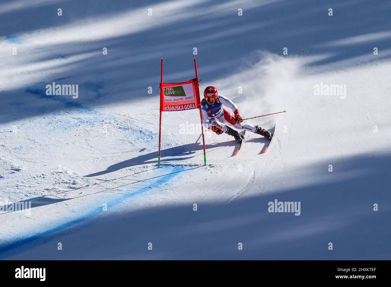 MEILLARD Loic (SUI) beim alpinen Skirennen FIS Alpine Ski World Cup ...