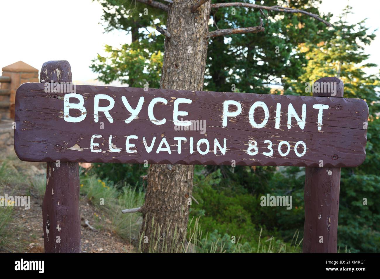 Hinweisschild am bryce punkt -Fotos und -Bildmaterial in hoher ...