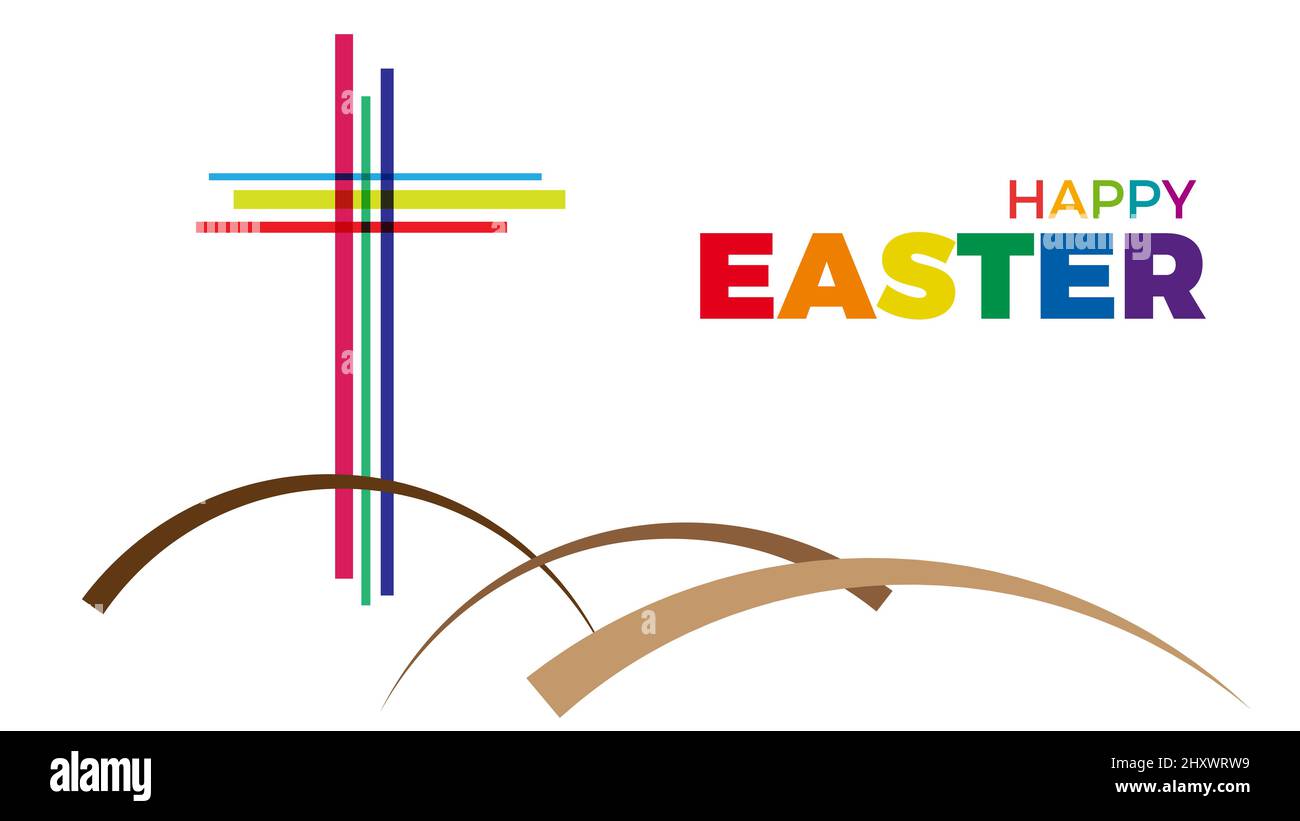 Kreuz von kalvarienberg Stock-Vektorgrafiken kaufen - Alamy