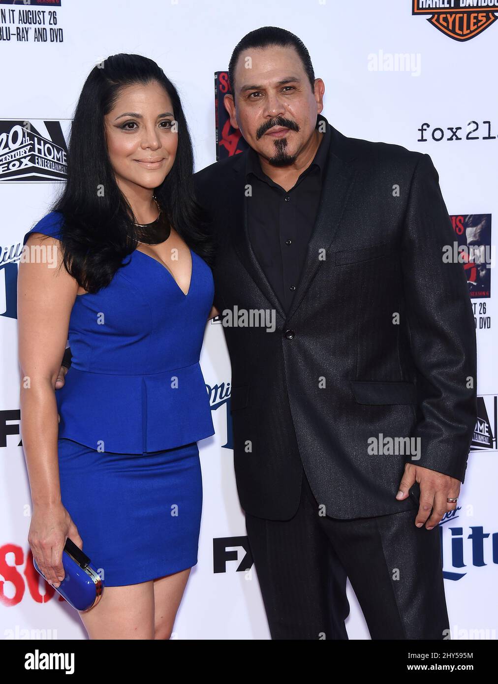 Emilio Rivera nahm an der Premiere von FX's Sons of Anarchy im TCL ...