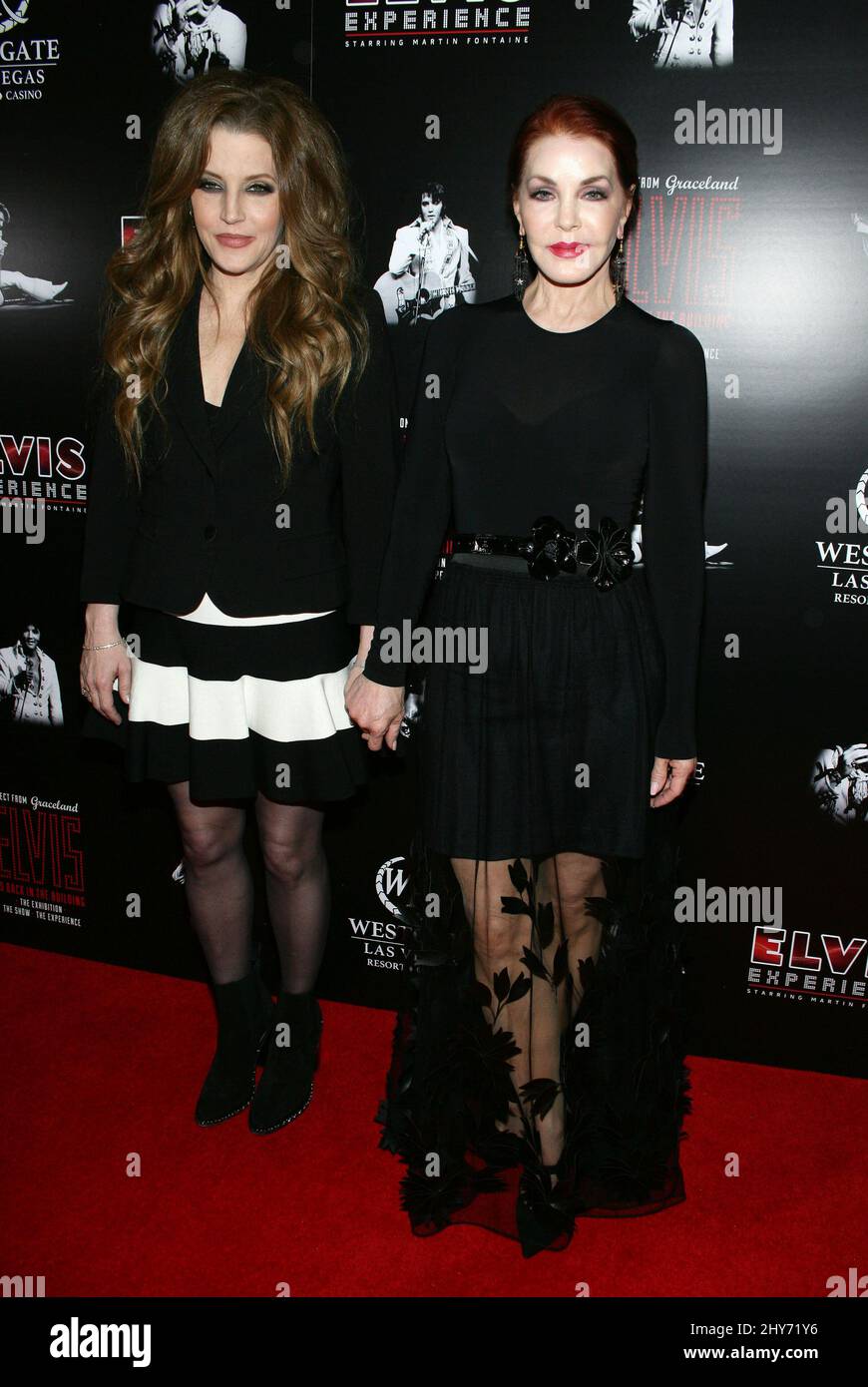 Lisa Marie Presley, Priscilla Presley bei Graceland präsentiert ELVIS ...