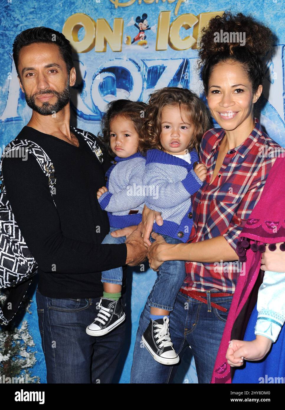 Sherri Sum, Kamar De Los Reyes, John und Michael bei Disney on Ice ...