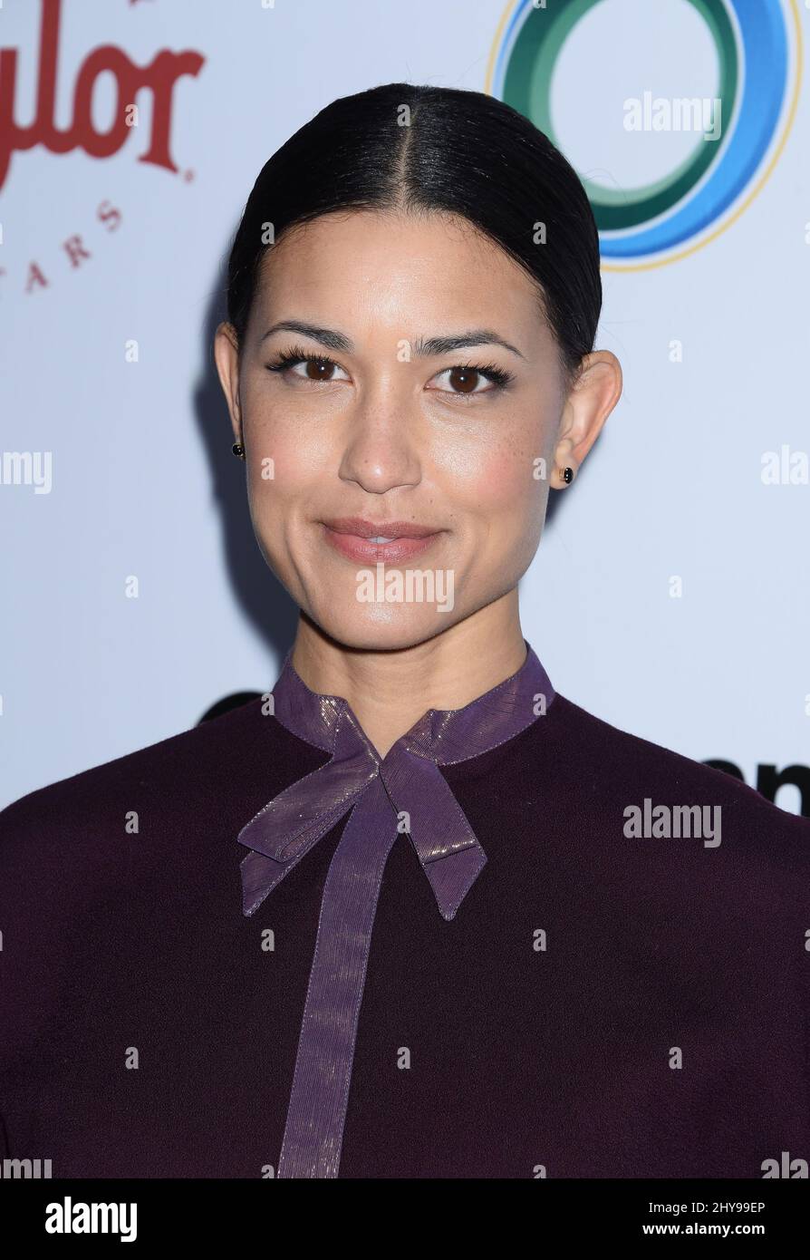 Julia Jones, die am UCLA Institute of the Environment and Sustainability teilnimmt, feiert die ...